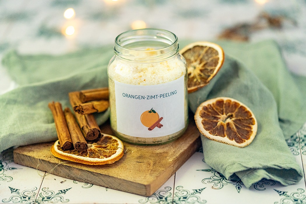 Rezept » Peeling selber machen (schnell & einfach - nur 4 Zutaten)